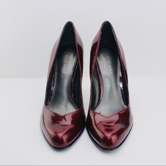 Nine West | Shoes | Ninewest Lucero Wine Colored Heels | Poshmark